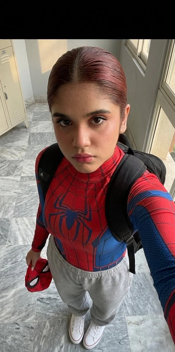 A student hides her superhero identity in plain sight | OpenPromptLib